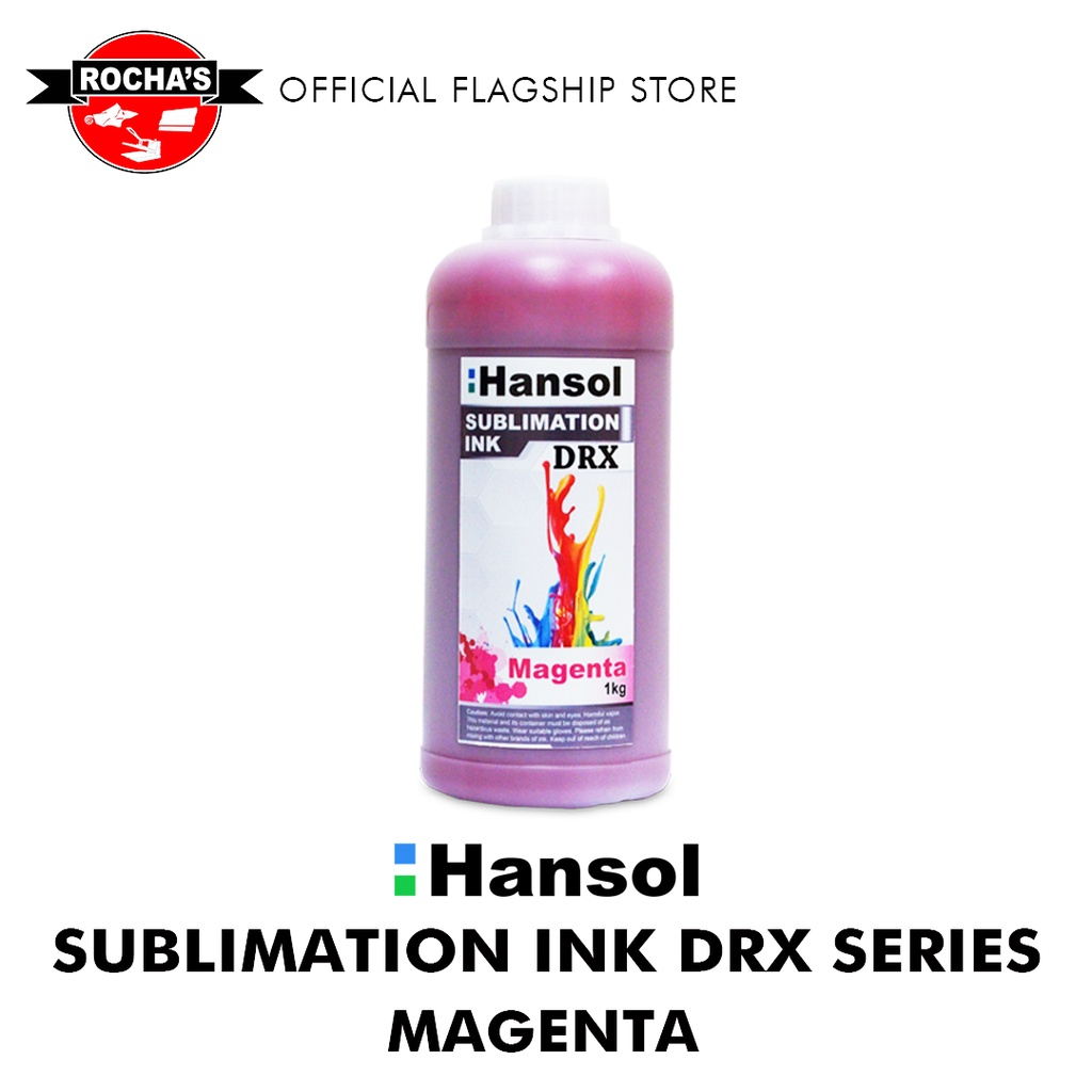 HANSOL SUBLIMATION INK (DRX SERIES) - 1 LITER – ROCHAS
